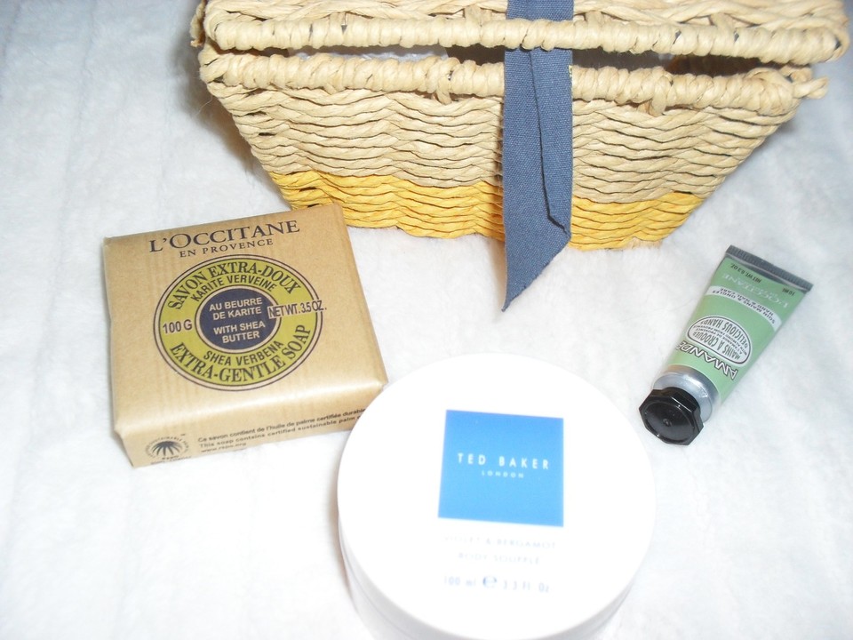 Small Loccitane Hamper Plus + Ted Baker Body Souffle - BNWOT | eBay UK