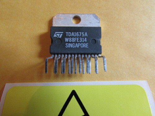 TDA1675A SGS Thomson / ST Micro Vertical Deflection 15-pin ZIP Pkg NOS ...