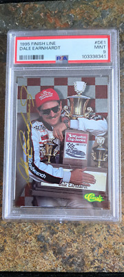 1995 Finish Line Dale Earnhardt Trading Card DE 1 Graded | eBay