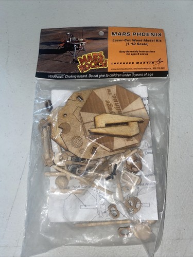 Lockheed Martin Mars Phoenix Wood Model Kit 1/12 Scale R | eBay