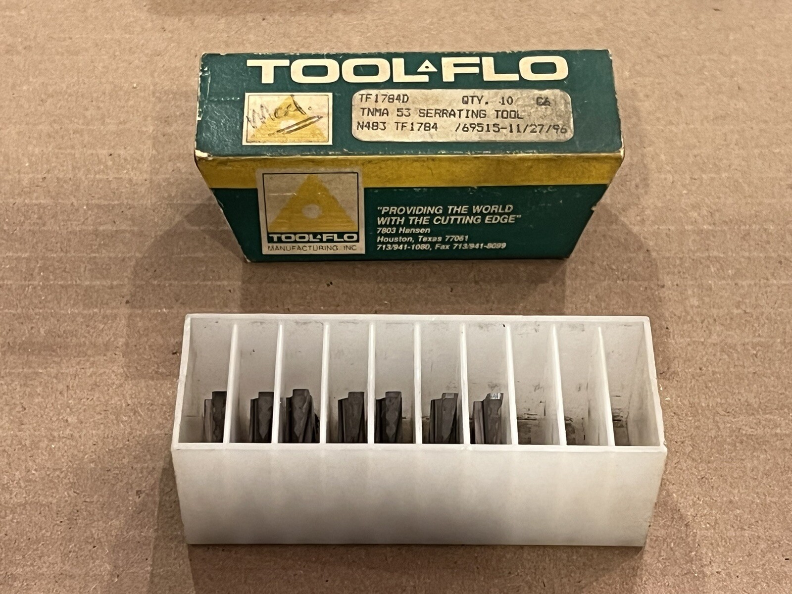 TOOL-FLO Carbide Inserts - TF1784D C6 - Qty. 7 - NEW!!! | eBay