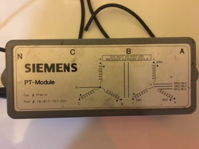 Siemens PT Module Static Trip III Module Only | eBay