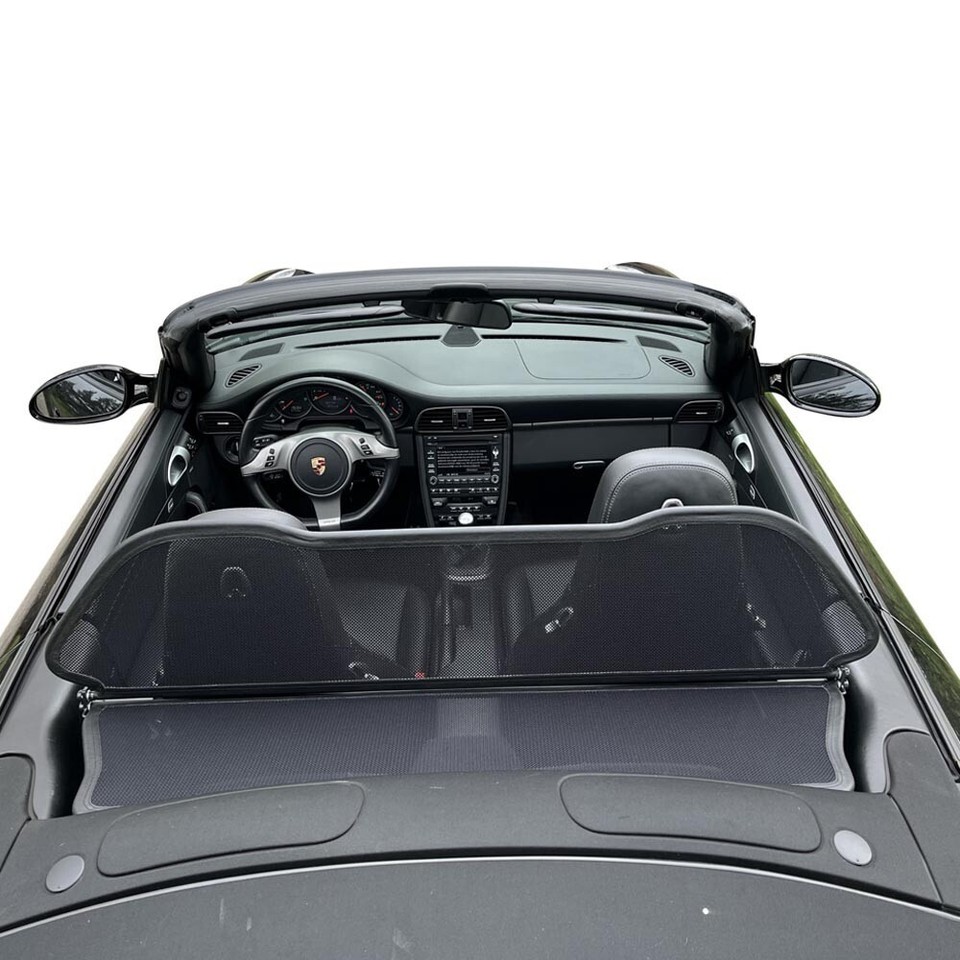 Wind Deflector for Porsche 911 (996 997) Original Design Black Windstop ...