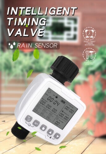 Sprinkler Timer Water Irrigation Timer Rain Sensor Waterproof for ...