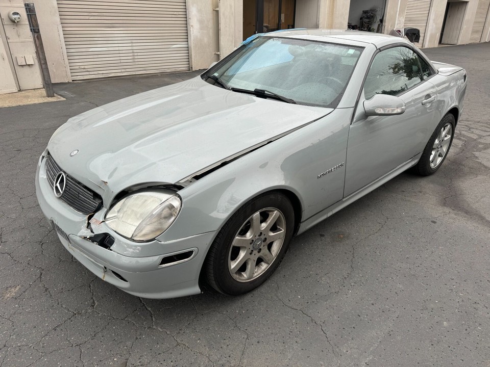 1997-2004 MERCEDES R170 SLK230 SLK320 LEFT TOP ROOF SIDE HEADLINER TRIM ...