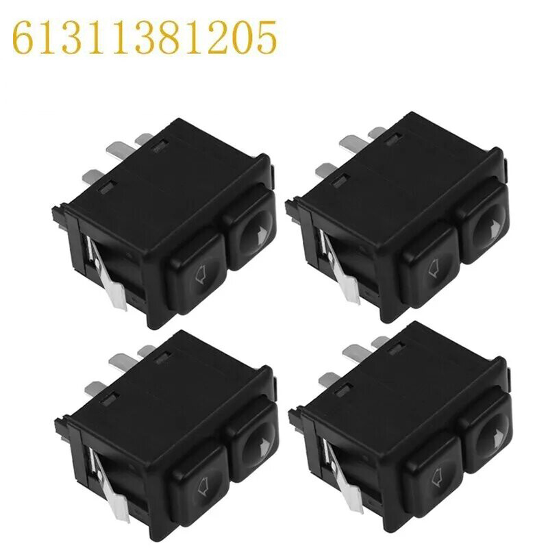 4Pcs Illuminated Power Window Switch For BMW E23 E24 E28 E30 ...