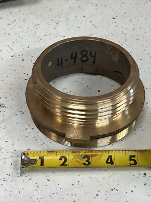 MUELLER FIRE HYDRANT PART A-14 Pumper Nozzle Bronze A-16 O-Ring 4” NST ...