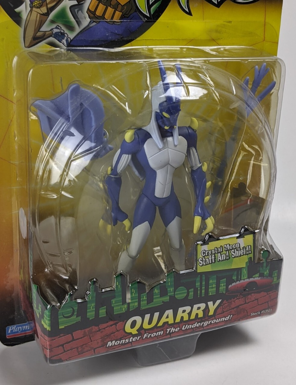 2006 Playmates Teenage Mutant Ninja Turtles Quarry Figure TMNT Carded ...