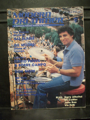 MODERN DRUMMER magazine April 1981 Hal Blaine, Don Moye, Gil Moore | eBay