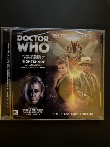 Doctor Who: Novel Adaptations 9 Nightshade 7th Doctor Big Finish CD NEW ...