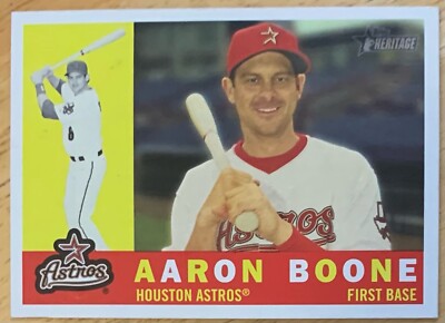 AARON BOONE, 2000 TOPPS HERITAGE CARD, BASEBALL SUPERSTAR ! | eBay
