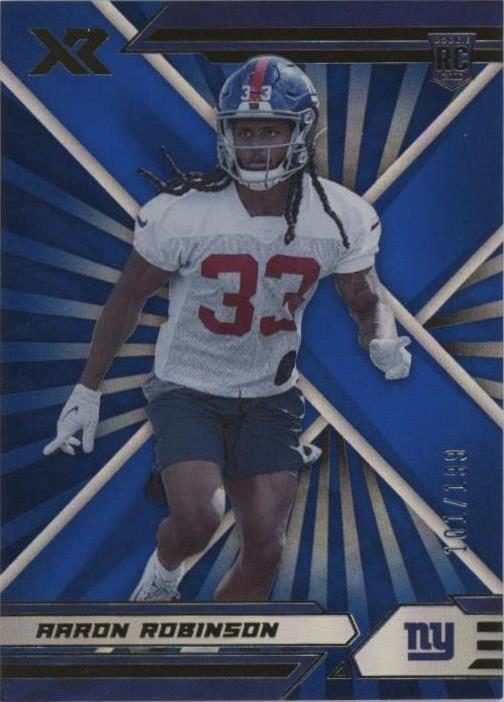 2021 Panini XR - Rookies Aaron Robinson #152 Blue /199 (RC) for sale ...