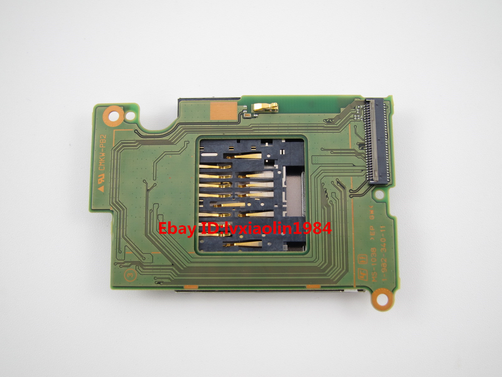 SD Memory Card Slot Reader Board PCB Assy MS-1038 For Sony RX100 VI DSC ...