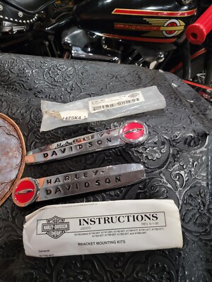 Harley Davidson Tank Emblems Original Screamin Eagle Knucklehead ...