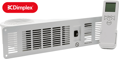 Dimplex WWFH20E 2KW Winterwarm Bluetooth Remote Control Kitchen Plinth ...