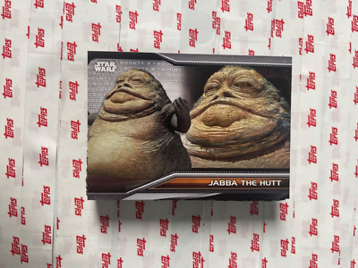 2021 TOPPS STAR WARS BOUNTY HUNTERS BLUE LEVEL 3 #B3-25 JABBA THE HUTT ...