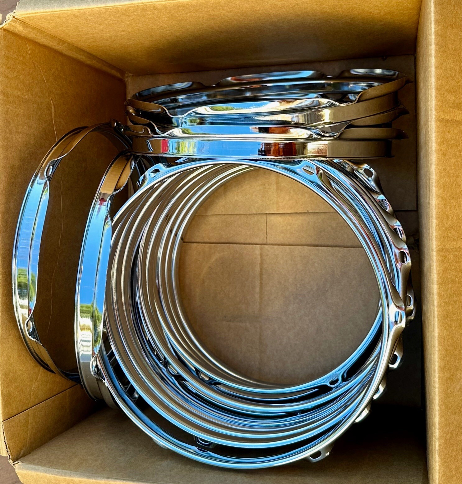 Tama 10" Triple Flanged Hoops - NOS