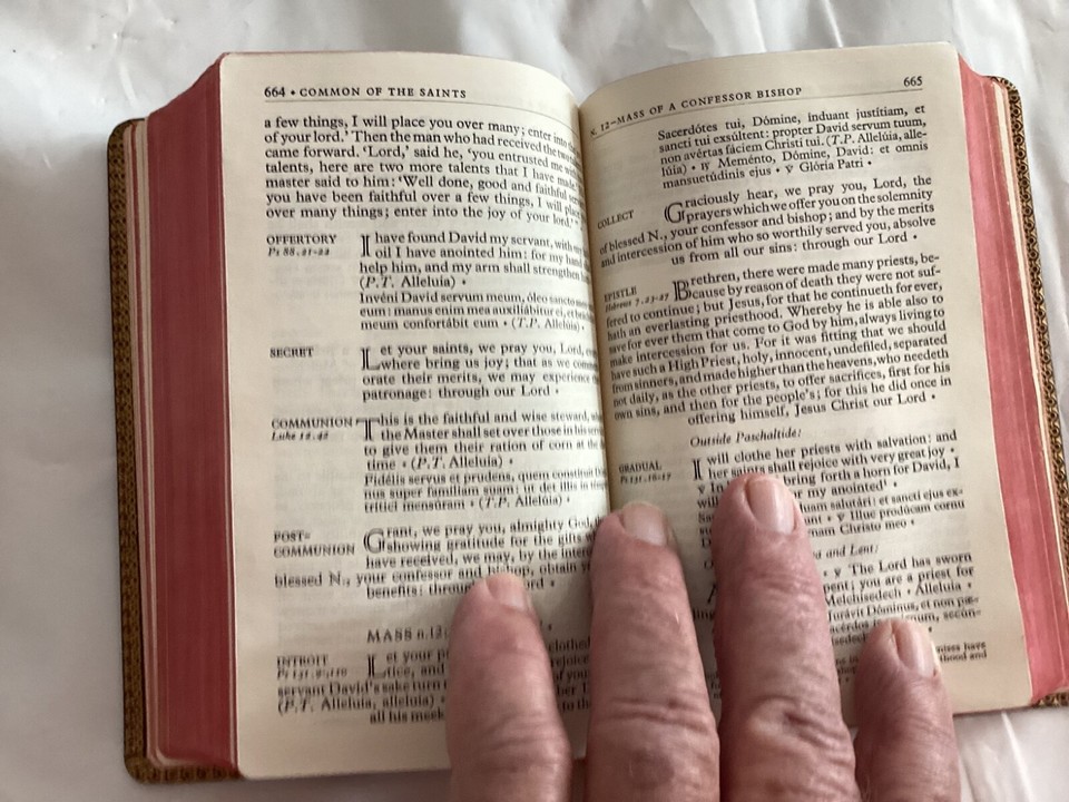 SAINT ANDREW DAILY MISSAL DOM GASPAR LEFEBVRE, O.S.B | eBay