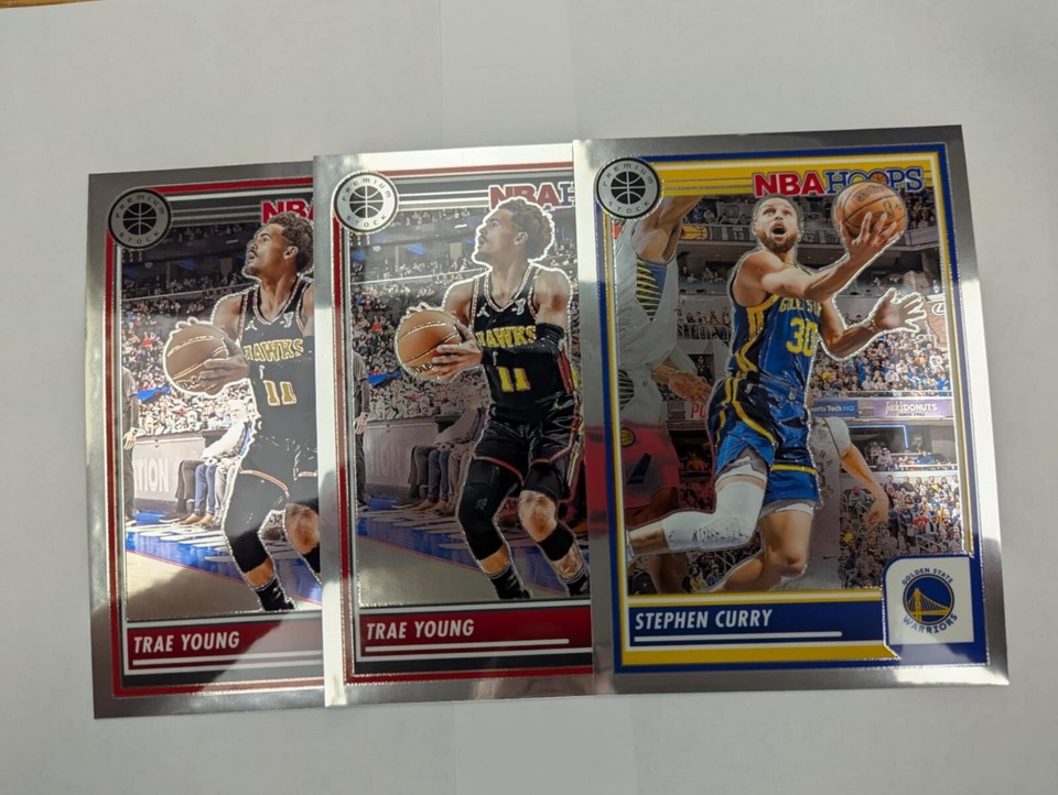 2023-24 Premium Stock Oversize Topper Cards 5x7 LOT of 11 CURRY 5 RC 3 ...