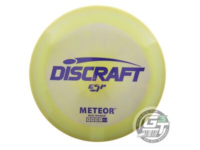 NEW Discraft ESP Meteor 177+g Olive Purple Stamp Midrange Golf Disc | eBay