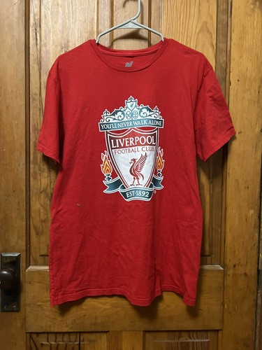 Official Liverpool Football Club Logo Soccer Shirt - Large - LFC | eBay