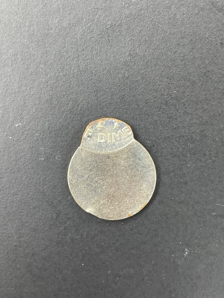 Off Center Dime ERROR Strike Roosevelt 10c Genuine US Mint Struck MS ...