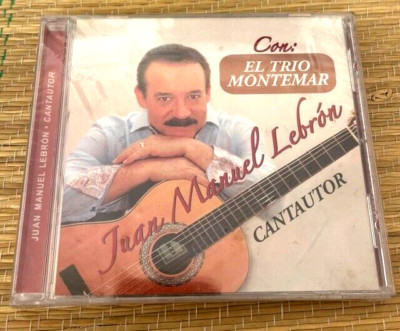 Juan Manuel Lebron y el Trio Montemar - Cantautor - CD | eBay