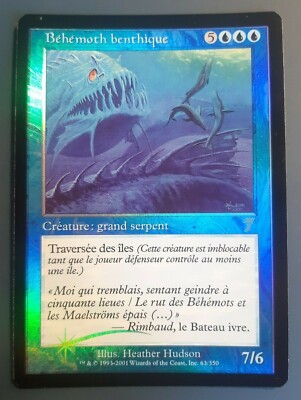 Béhémoth Benthique PREMIUM / FOIL VF - French Benthic Behemoth 7th ...