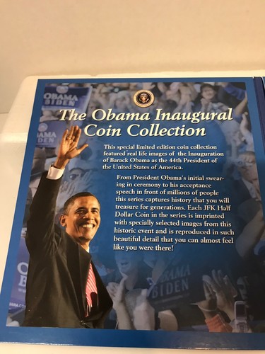 Barack Obama Inaugural & Presidential Coin Collection 3 Coin Set With ...
