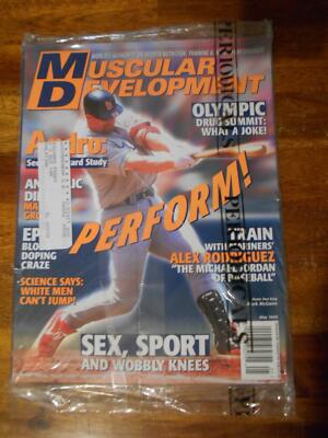 MUSCULAR DEVELOPMENT bodybuilding muscle magazine MARK MCGWIRE 5-99 ...