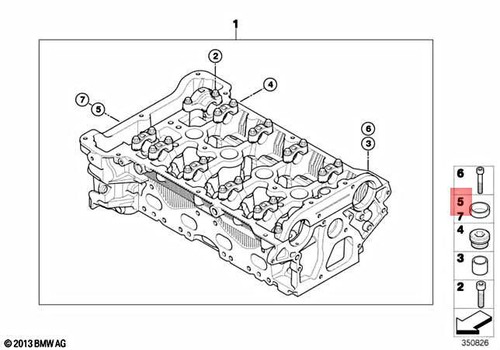 Genuine BMW E12 E21 E28 E30 E34 R55 Cylinder Head Cover Lid OEM ...
