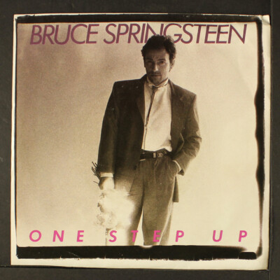 BRUCE SPRINGSTEEN: one step up COLUMBIA 7" Single 45 RPM | eBay