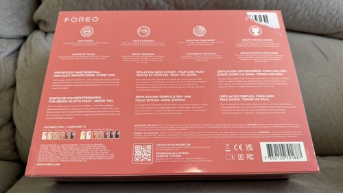 Foreo Peach 2 IPL Hair Removal Device Air Cooling UV Filtration ...