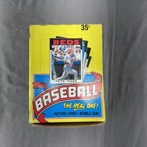 1986 TOPPS BASEBALL BOX w/ 36 SEALED PACKS | eBay