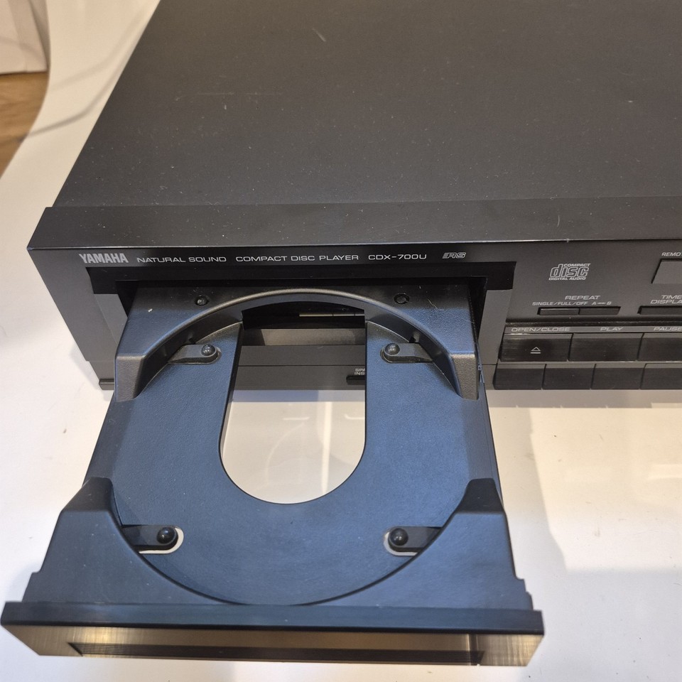 VTG 1987 Yamaha CDX-700U Single Tray Compact Disc/CD Player SKIPS | eBay