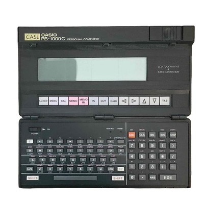 CASIO PB-1000C Pocket Computer Handheld Vintage Retro PC PB1000C Japan ...