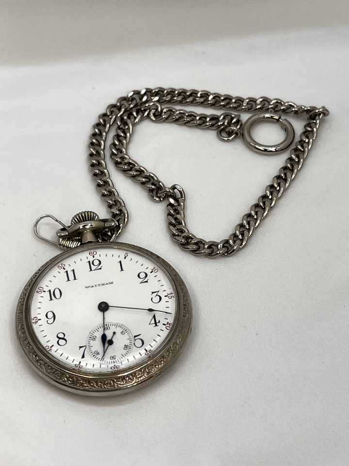 Antique Model 1899 Waltham P.S. Bartlett 18s 17j 1919 Adjusted Pocket ...