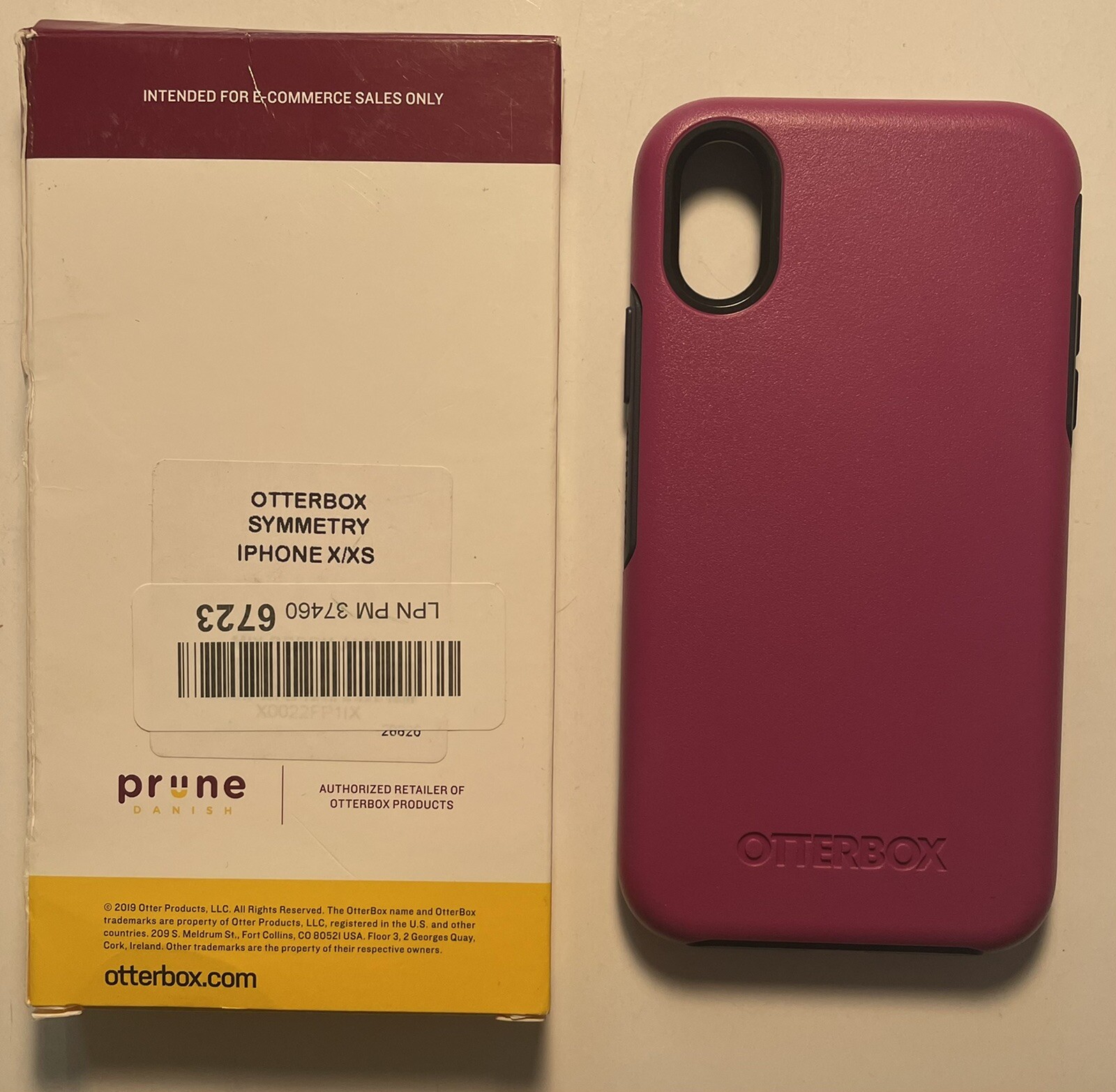 Otterbox Symmetry Series Phone Case For iPhone X XS Purple | eBay UK