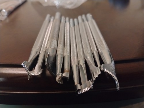 Craftool USA Leather Stamping Tools 10Piece Lot used | eBay