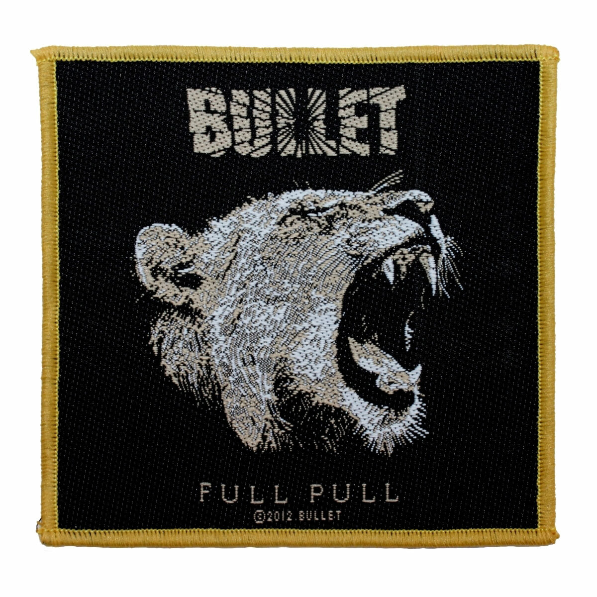 Bullet Full Pull - Woven Sew On Patch 4" x 3.75" | eBay
