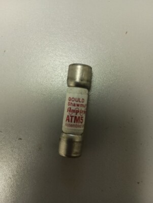 Gould Shawmut ATM5 5A Fuse, 600V, Box of 10 | eBay