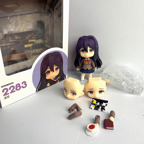 Nendoroid 2283 DDLC Doki Doki Literature Club! Yuri PVC Figure Toy ...