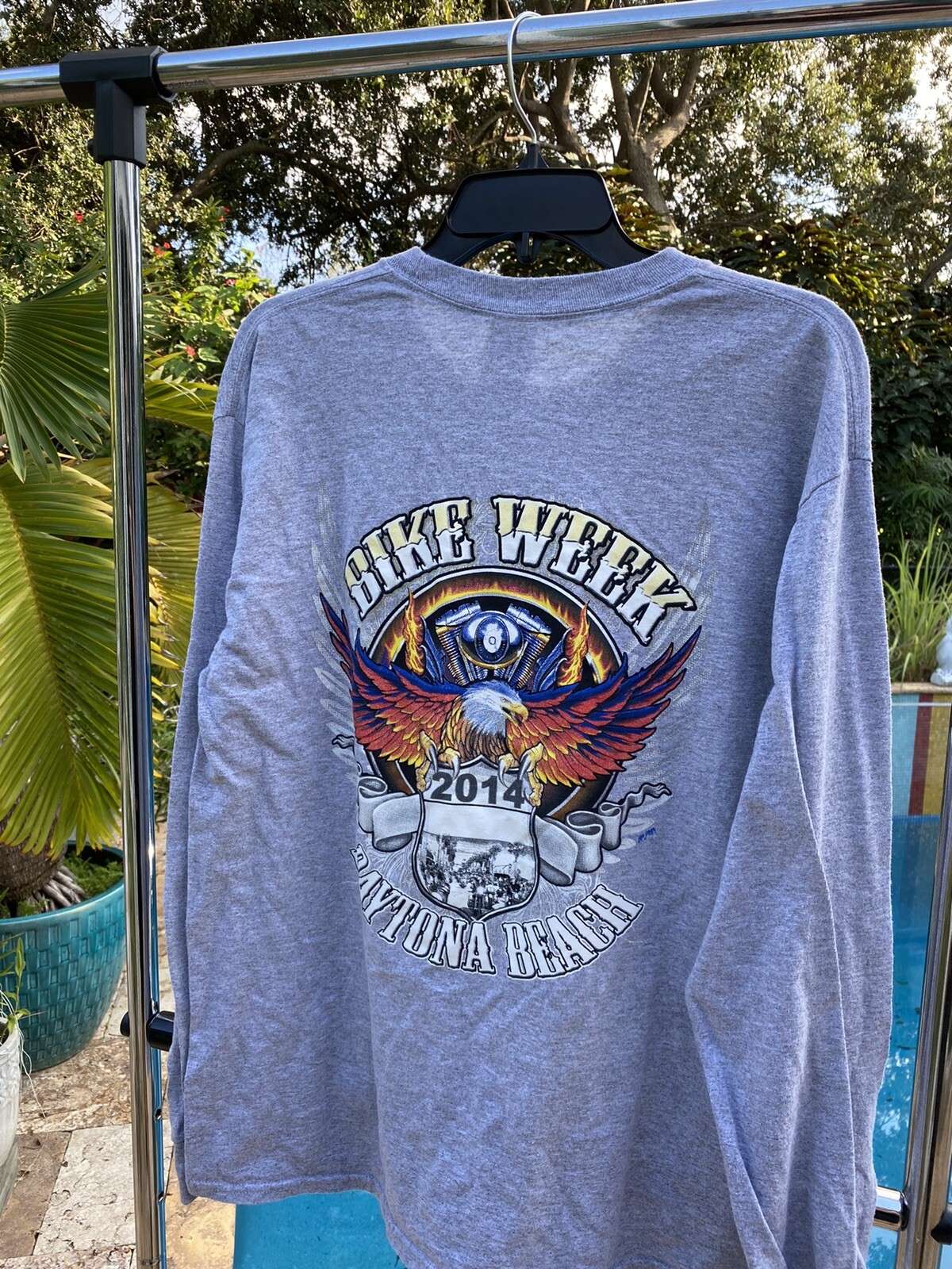 Authentic Vintage 2014 Daytona Beach Bike Week Long S… - Gem