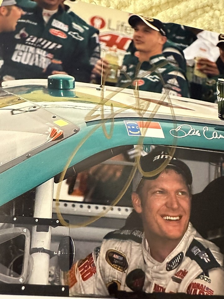Rick Hendrick Dale Earnhardt Jr Nascar Signed 8 X 10 Photo JSA ...