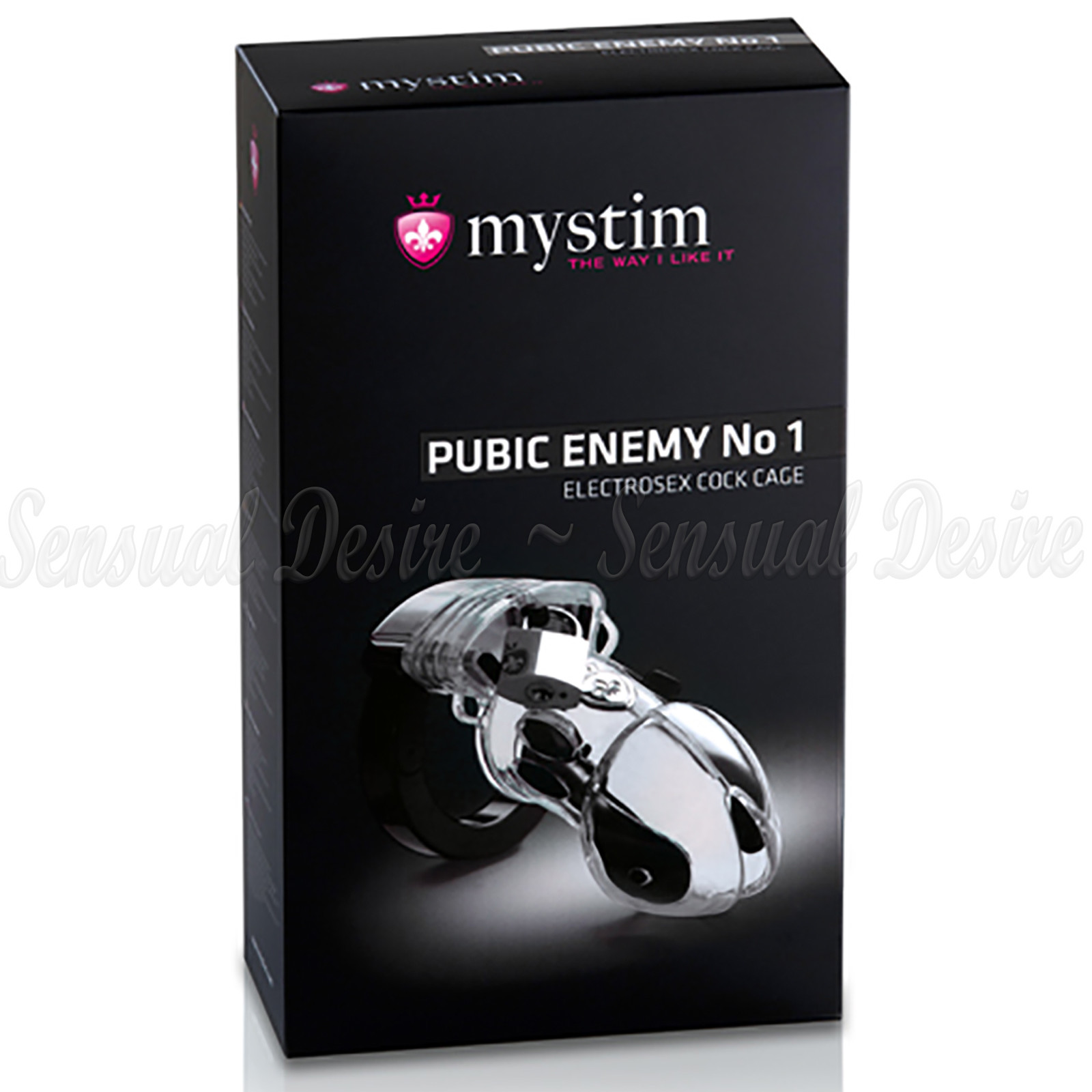 MyStim Public Enemy No 1 Sensual Desire E-Stim Chastity Cock Cage CBT ...