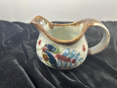 Tonala Pitcher Creamer El Palomar Blue by Ken Edwards Pottery | eBay