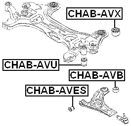 Front Arm Bushing Fits Pontiac 96535087 | eBay
