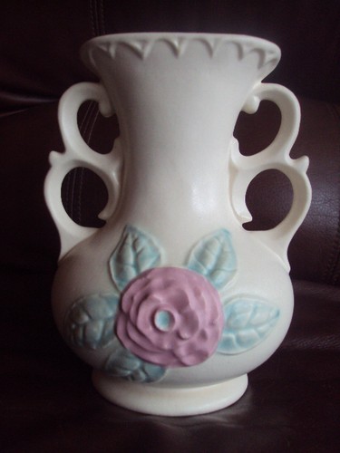 Vintage Original Hull Open Rose Camellia Vase. | eBay