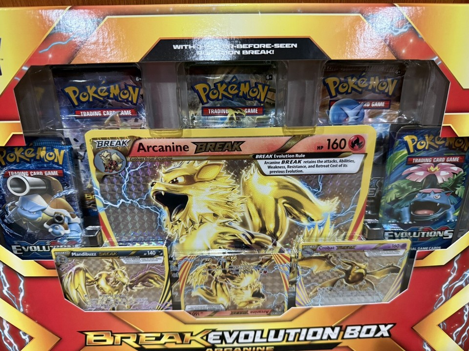 Pokemon Break Evolution Box. Arcanine Promo | eBay