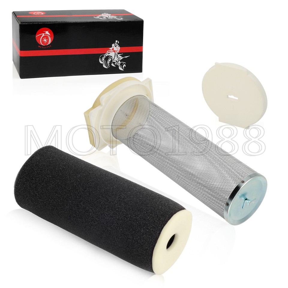 Air Filter & Cage Guide & CAP Kit For Yamaha Warrior Raptor Wolverine ...